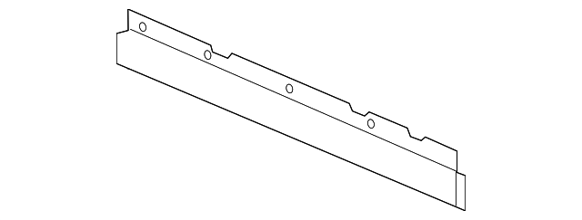 2009-2014 Acura TL Lower Deflector 74112-TK4-A00 | OEM Parts Online