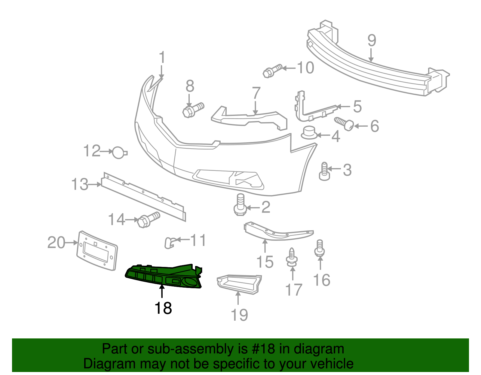 71107-TK5-A00ZA - 2009-2011 Acura TL - Mesh, L In (Lower) *NH743M ...