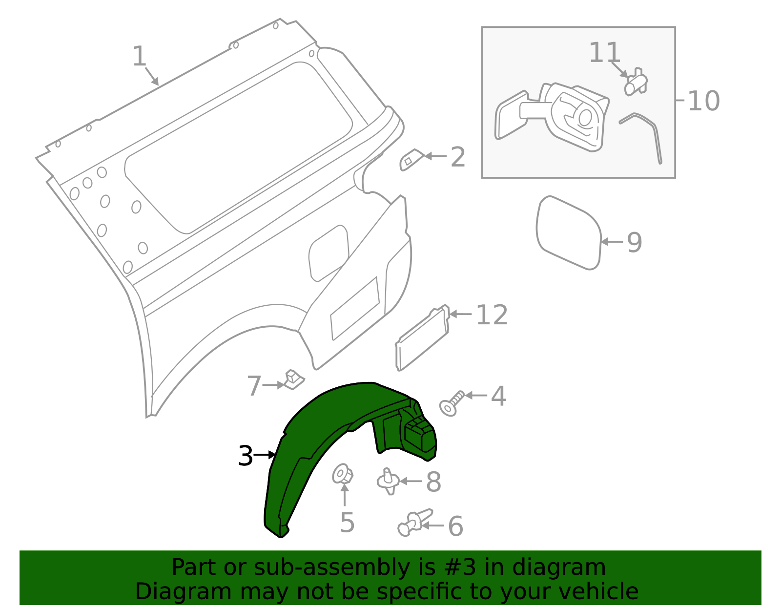 2022-2024 Lincoln Navigator | Splash Shield | NL7Z-7828370-A | Walls ...