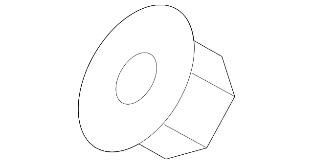 2018-2024 Ford Splash Shield Clip W719587-S300 | QuirkParts