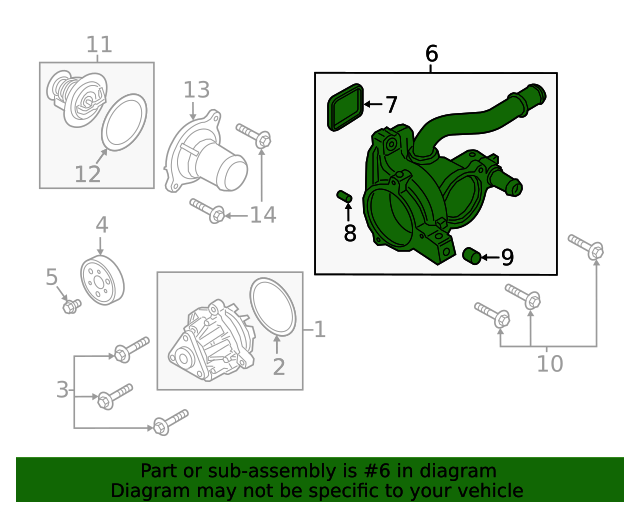 K2GZ-8503-A - Housing 2019-2023 Ford | AutoNationParts.com