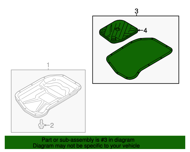 2010-2018 Audi Transmission Oil Filter 0BK-398-009-A | Audi USA Parts