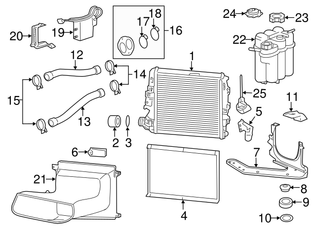 2006-2013 Porsche Radiator Coolant Hose Adapter 997-106-255-02 ...