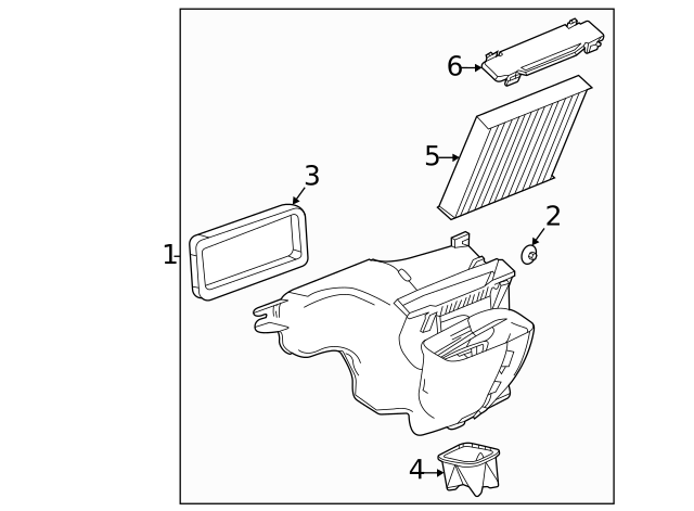 2020-2025 Chevrolet Corvette Air Inlet Housing Front Panel 85598592 GM ...