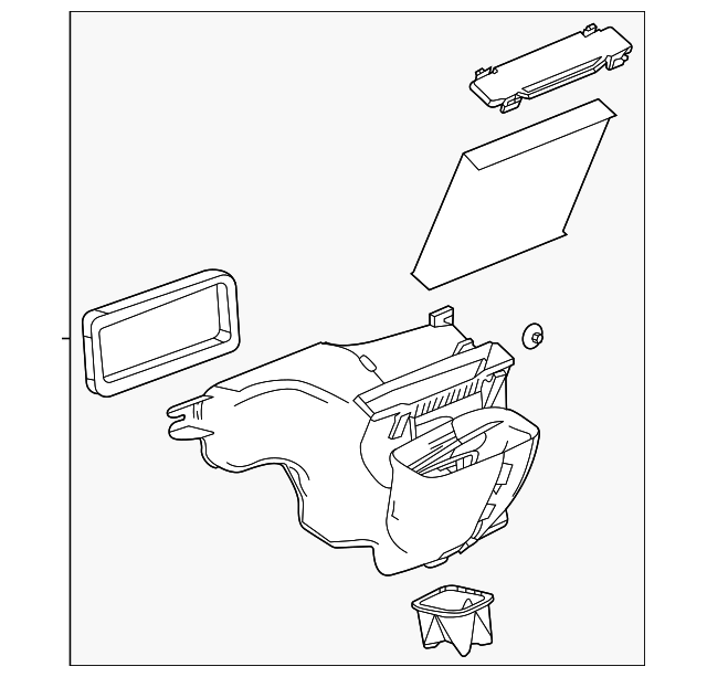 2020-2025 Chevrolet Corvette Air Inlet Housing Front Panel 85598592 ...