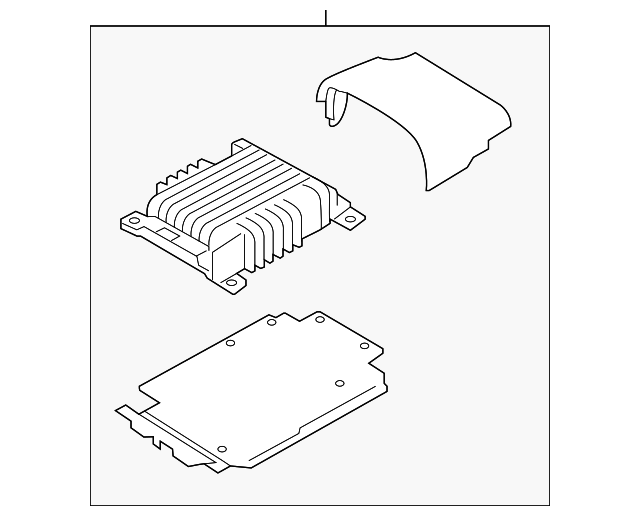 2017-2020 Nissan Rogue Amplifier 28061-7FA0A | Nissan Parts Plus