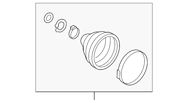 2017-2020 Hyundai Elantra Outer Boot 49581-F3000 | OEM Parts Online