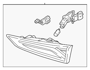 Genuine Tail Lamp Assembly for 2022-2023 Hyundai | Part# 92403-J9500 ...
