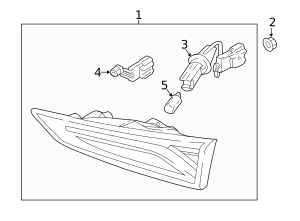 Genuine Tail Lamp Assembly Nut for 2006-2024 Hyundai | Part# 87313 ...