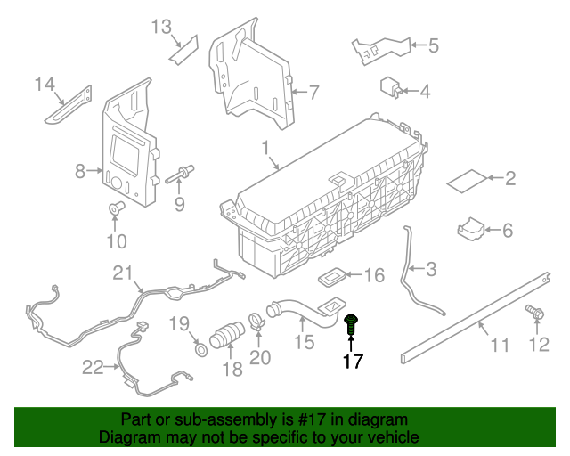 Genuine BMW 61-25-7-621-147 | Vent Tube Screw | FREE Shipping on Most ...