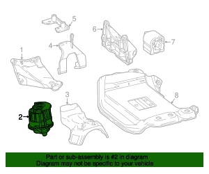 2015-2020 Mercedes-Benz S 65 AMG® Engine Mount 222-240-45-17 ...