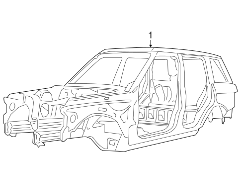 Body Shell for 2014 Land Rover LR4 | OEM Parts Online
