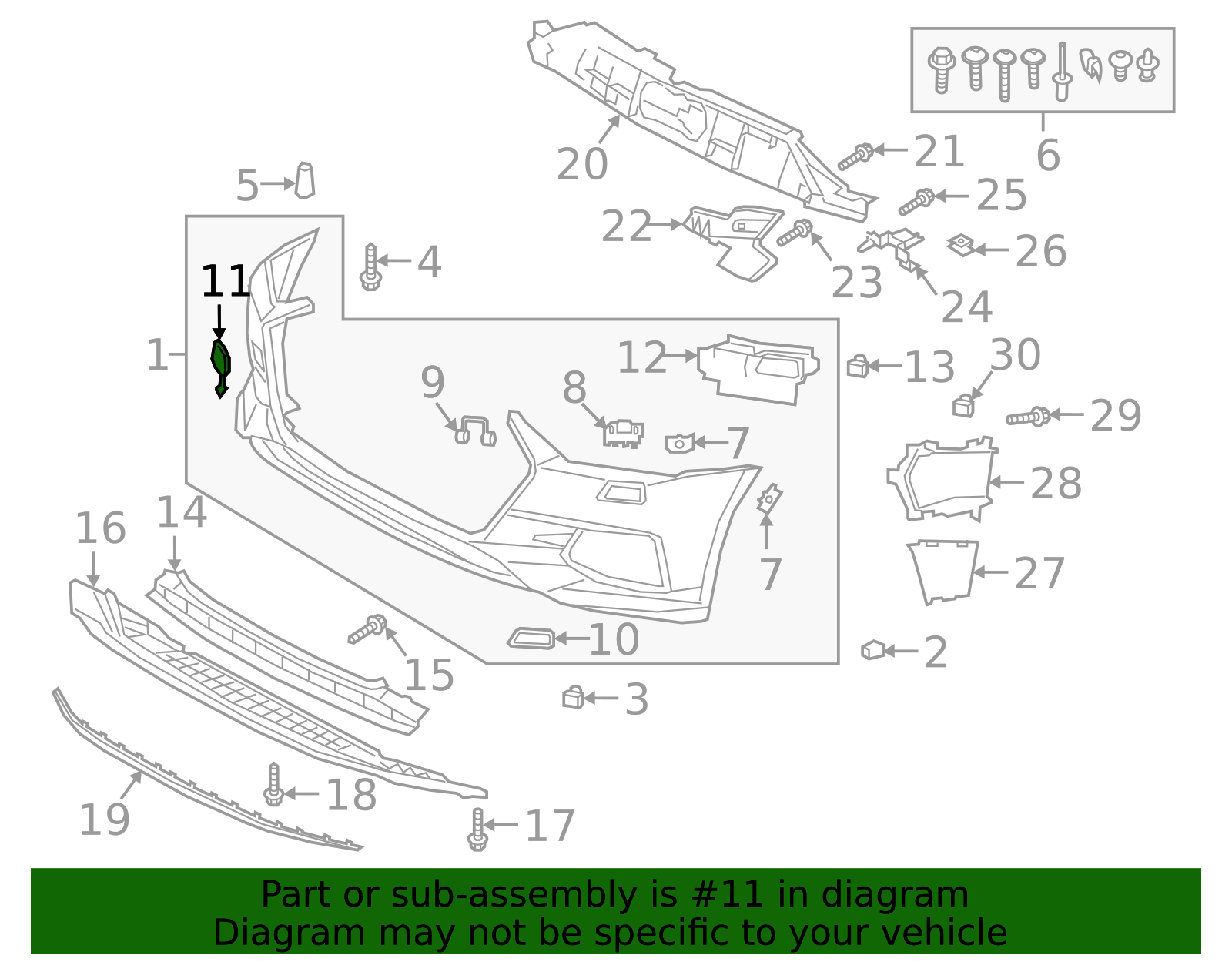 4K8-807-241-GRU - Tow Eye Cap 2019-2024 Audi | Audi OEM Parts