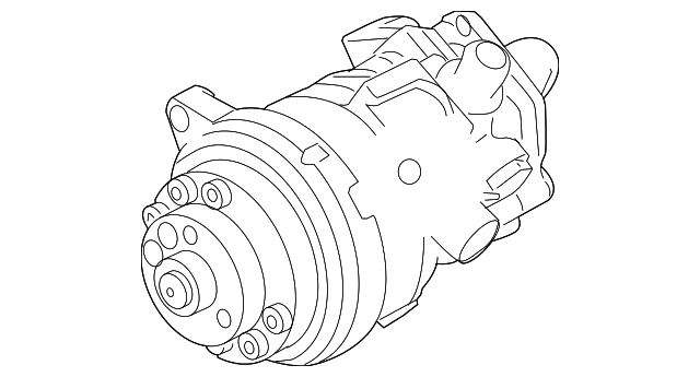 32416787349 - 2009-2013 BMW X5 Power Steering Pump (32-41-6-787-349 ...