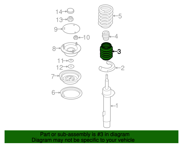 31-30-6-798-248 - Protect Tube - 2013-2015 BMW X1 | Buy BMW Parts Now