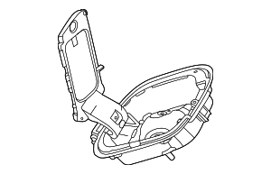 2020-2023 Buick Encore GX Fuel Tank Filler Door Latch Housing 42793537 ...