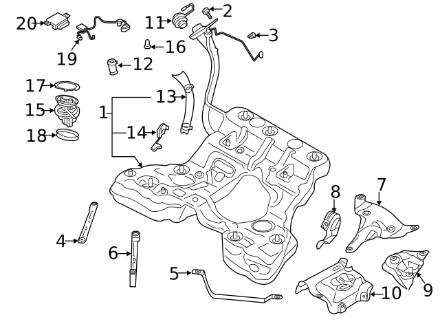 4N0-919-047-A - Fuel Gauge Sending Unit 2019-2023 Audi | Audi Parts Store