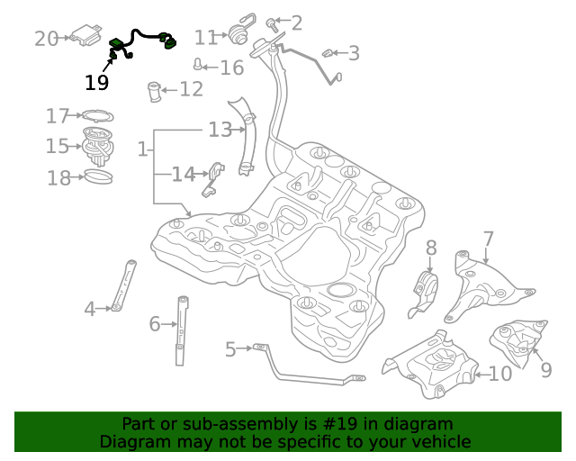 4N0-971-727-A - Wire Harness 2019-2023 Audi | Audi OEM Parts