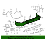 2017-2019 GMC Acadia Rear Bumper Cover 84180677 GM | GMPartsDirect.com