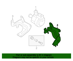 2015 Volkswagen Passat Mount Bracket 5Q0-121-093-AL | Wolfsburg Parts ...