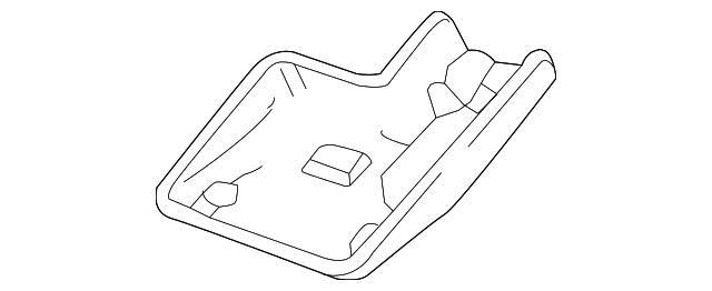 22963887 - Jet Black Windshield Multi-Function Sensor Mount Bracket ...