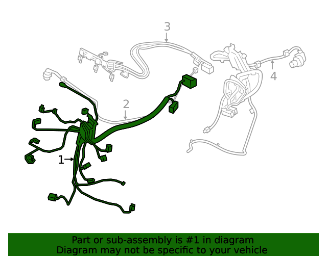 12-51-8-636-054 - Engine Harness - 2017-2019 BMW | BMW Parts Exchange