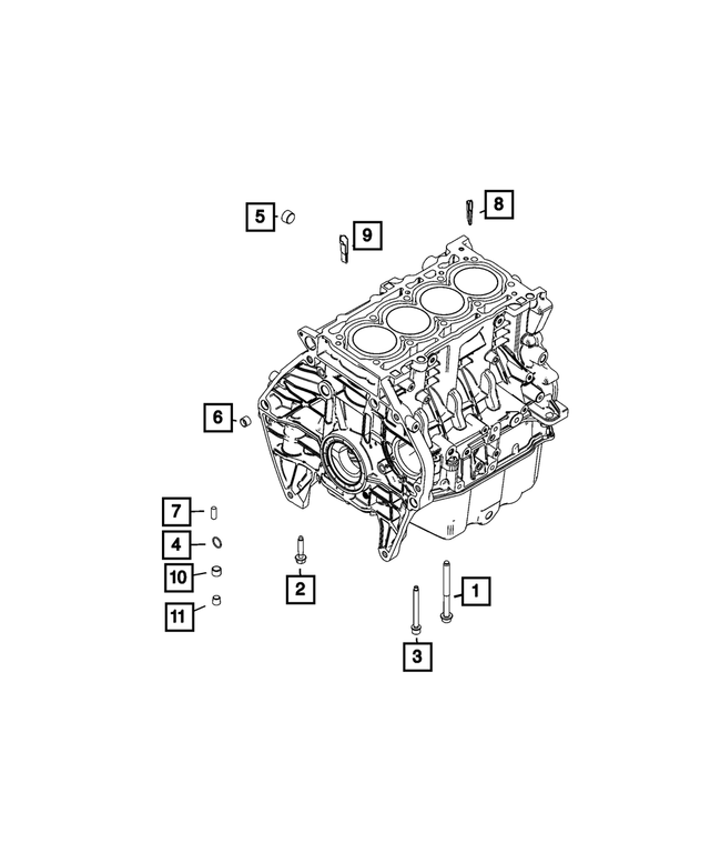 2019-2024 Mopar Core Plug 68439130AA | Mopar eStore
