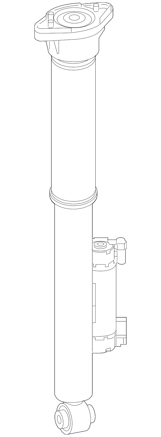 213-320-22-00 - Shock Absorber 2017-2020 Mercedes-Benz | Mercedes-Benz ...