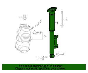 213-320-22-00 - Shock Absorber 2017-2020 Mercedes-Benz | Mercedes-Benz ...
