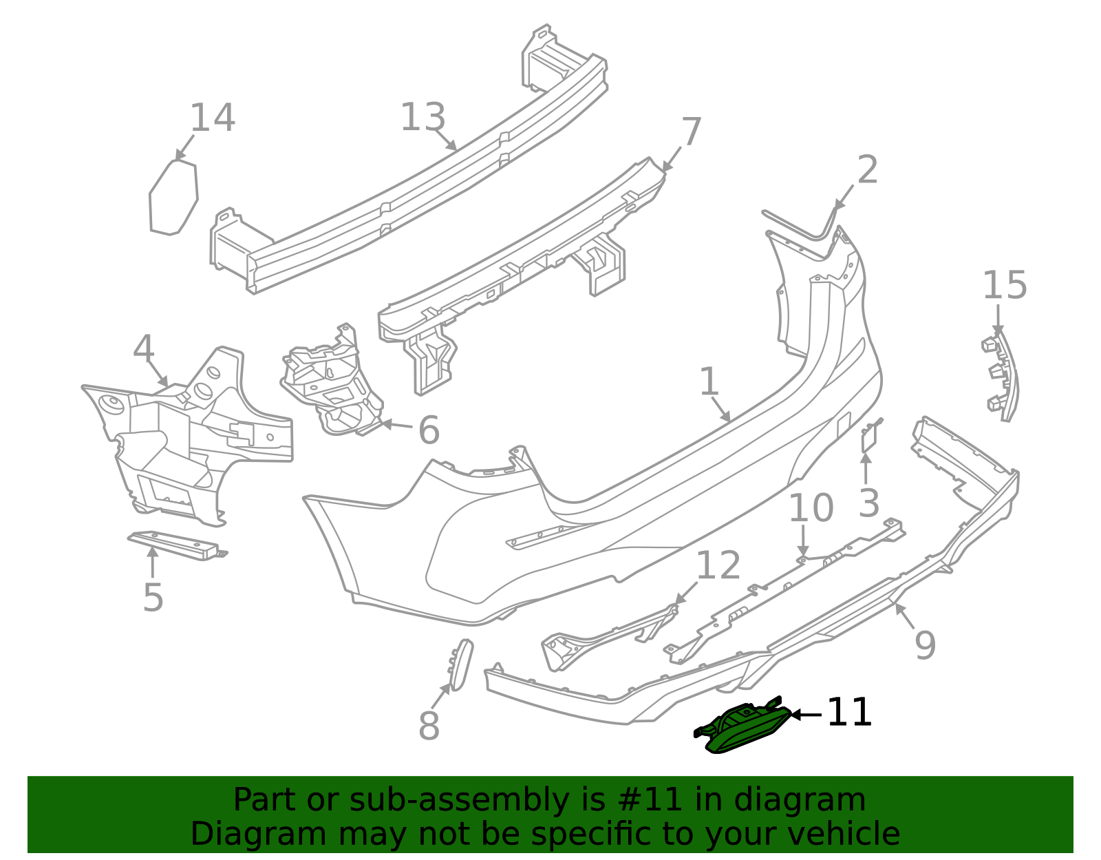 Genuine BMW 51-12-8-080-495 | F44 2 Series GC Shadowline Exhaust ...