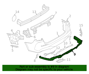 Genuine BMW 51-12-8-075-447 | Lower Cover | FREE Shipping on Most ...