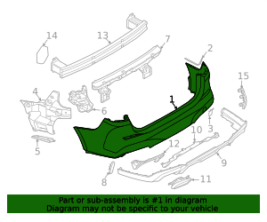 51128080943 - 2020-2023 BMW Bumper Cover (51-12-8-080-943) | BMW of ...