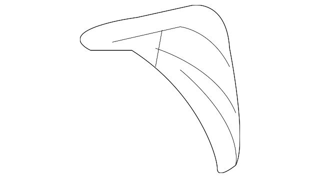 72496-TBG-A01 - Corner Molding 2016-2020 Honda Civic | Honda Parts Online