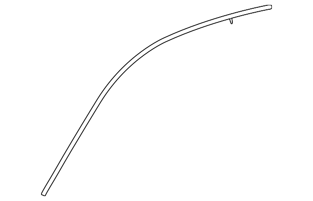 72425-TBG-A01 - Upper Molding 2016-2020 Honda Civic | Honda Parts Online