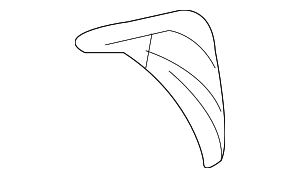 72496-TBG-A01 - Corner Molding 2016-2020 Honda Civic | Honda Parts Online