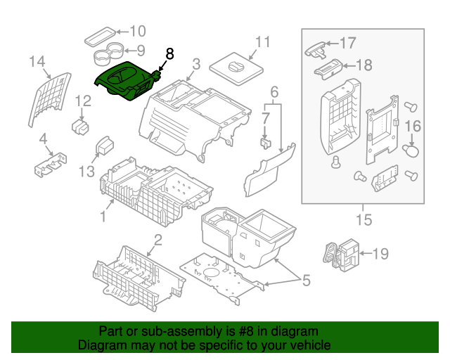 2009-2019 Ford Flex Finish Panel 9A8Z-7413562-AB | OEM Parts Online