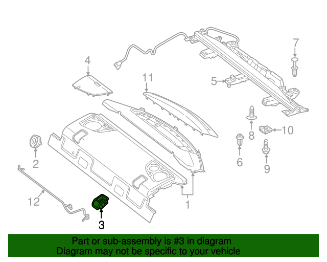099-860-00-00-64-9051 - Child Seat Bracket 2018-2023 Mercedes-Benz ...