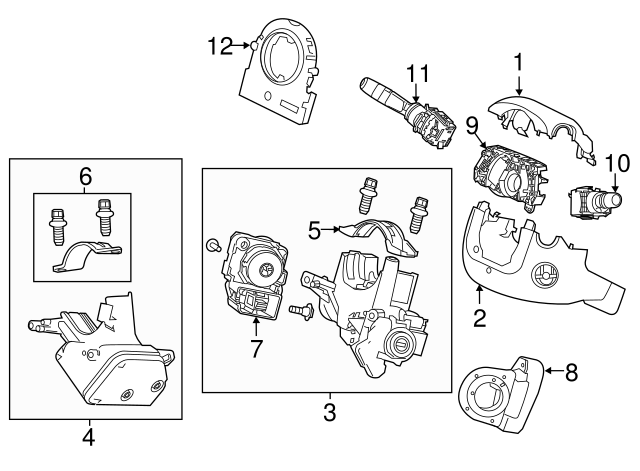 35130-TR0-A01 - Ignition Switch 2012-2022 Honda | Toronto Honda Parts