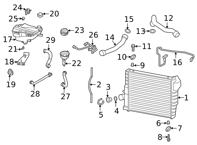 981-106-288-01 - Engine Coolant Overflow Hose 2013-2024 Porsche ...