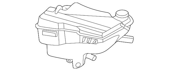 Genuine Porsche 981-106-047-06 |Expansion Tank | FREE Shipping on Most ...