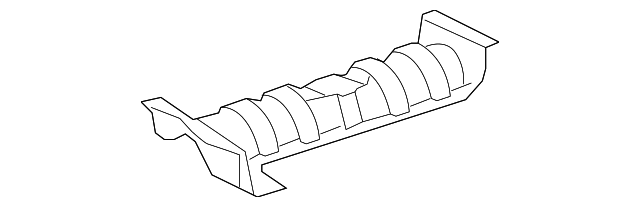 77631-33090 - Fuel Tank Shield (Lower) - 2007-2011 Toyota Camry ...