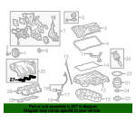 17176-0P021 - Gasket, Air Surge Tank To Intake Manifold - 2005-2018 ...