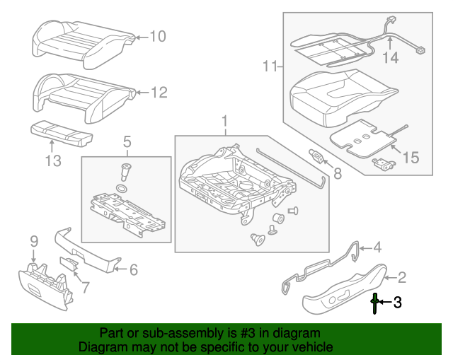 1992-2024 Audi Side Cover Rivet N-038-501-2 | Audi USA Parts
