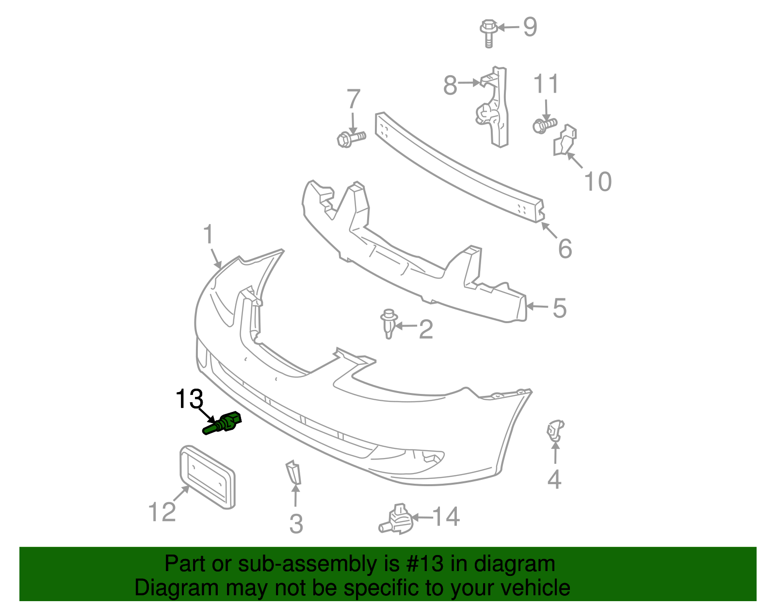 89428-21010 - 2000-2008 Toyota - Engine Cooling Fan Temperature Switch ...
