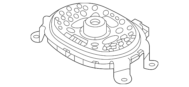 Genuine OEM Speaker Part# LR081486 Fits 2017-2023 Land Rover Discovery ...