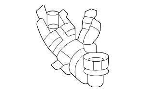 2020-2023 Land Rover Water Inlet Pipe LR133667 | OEM Euro Parts