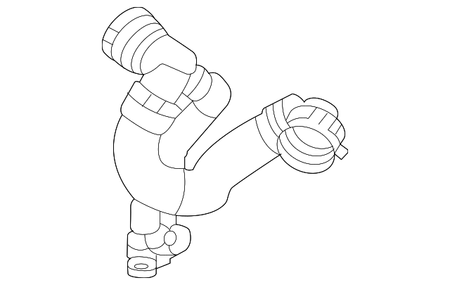 2019-2024 Land Rover Upper Hose LR137873 | LandRoverParamusParts
