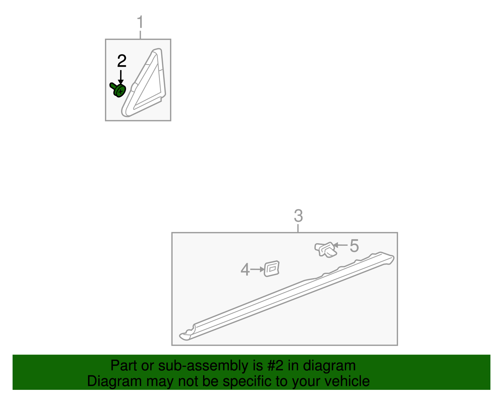 76222-SP1-003 - Pillar Cover Clip 1999-2011 Honda | Honda Parts Online