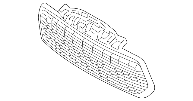 86531-H9AA0 - Lower Grille 2021-2023 Kia Rio | Kia.Parts Store