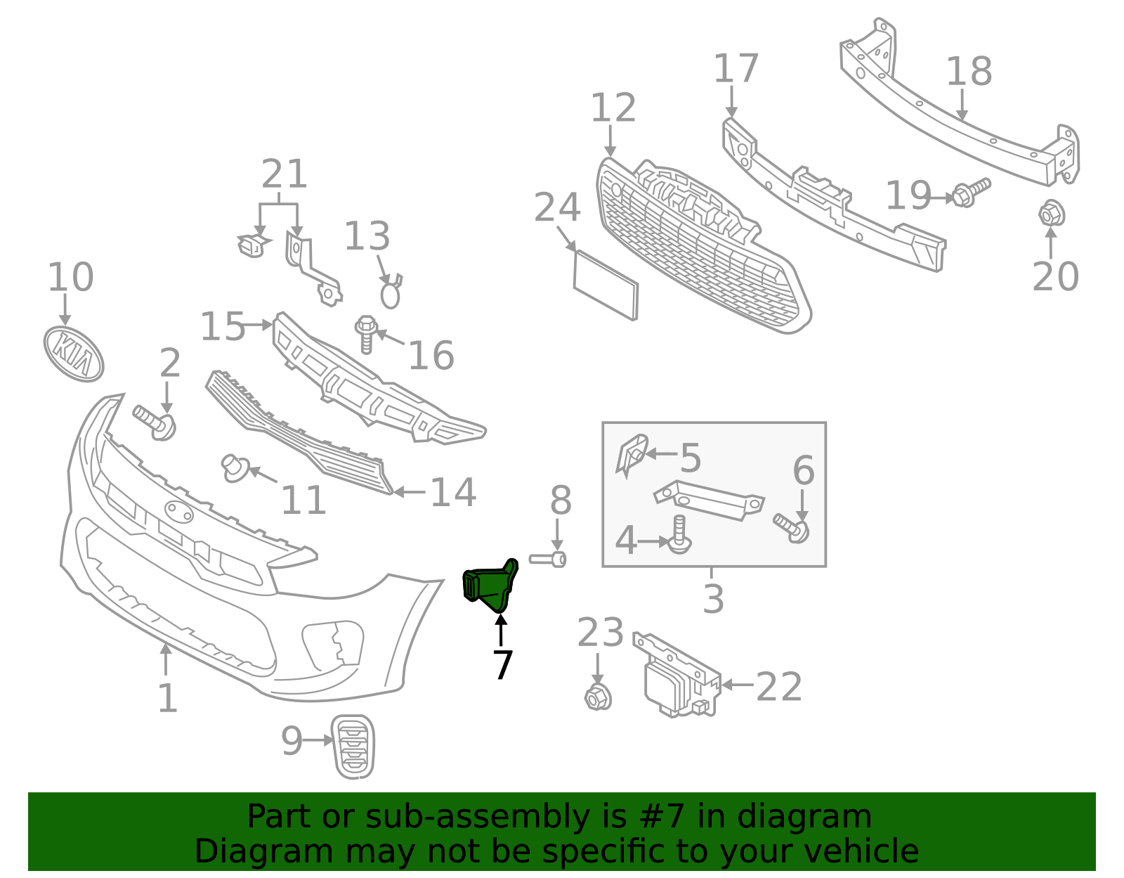 86542-H9AA0 - Inlet Duct 2021-2023 Kia Rio | Kia.Parts Store